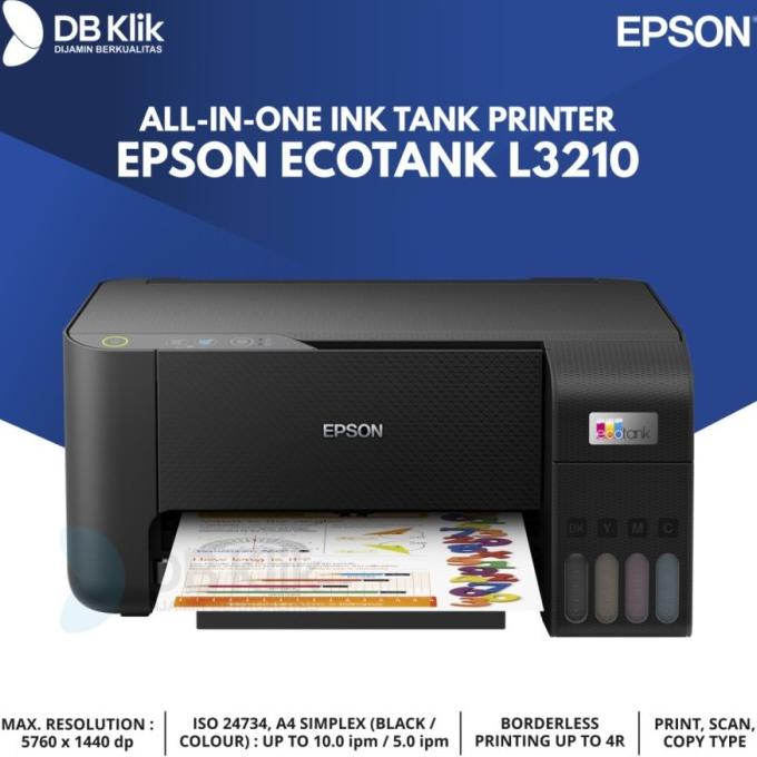 Epson EcoTank L3210 A4 Printer All in One-EPSON L3210 Ink Tank Printer ...