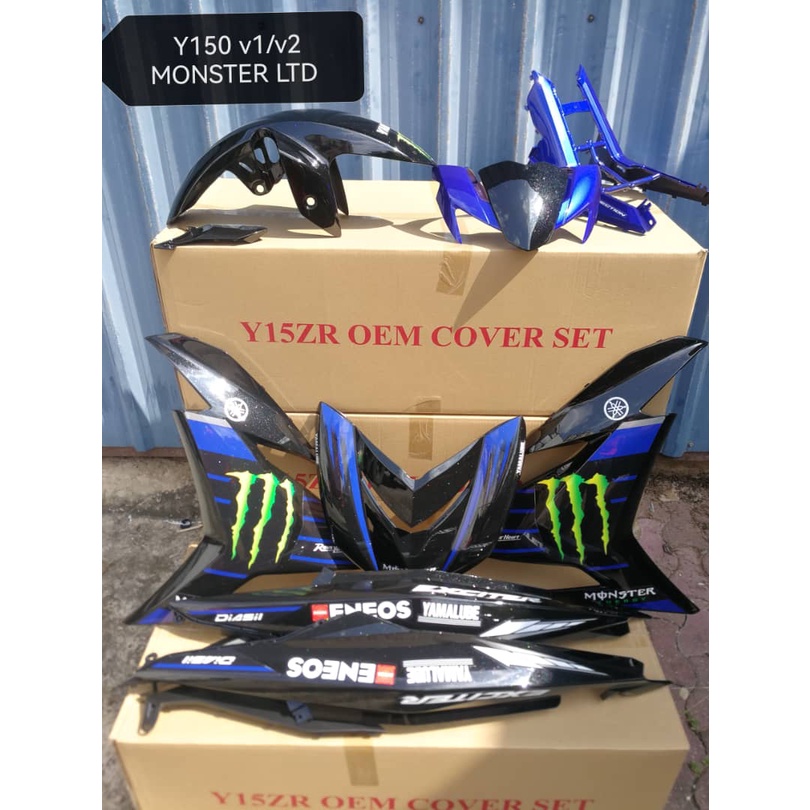 MONSTER LTD COVER SET Y15ZR Y15 V1 V2 EXCITER 150 COVERSET Y150 LC150 ...