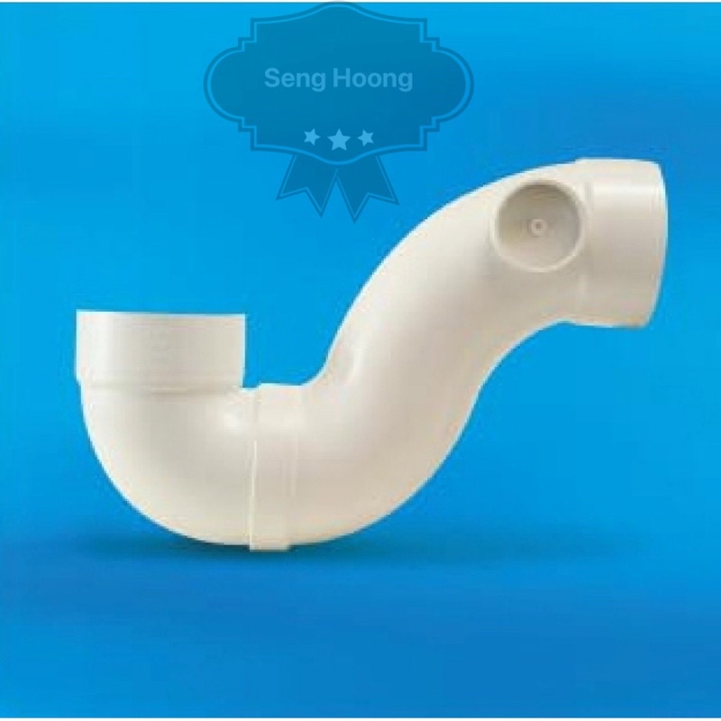 110mm Upvc "P" Trap Plain With Inspection Opening I/O 4" Upvc PTrap ...