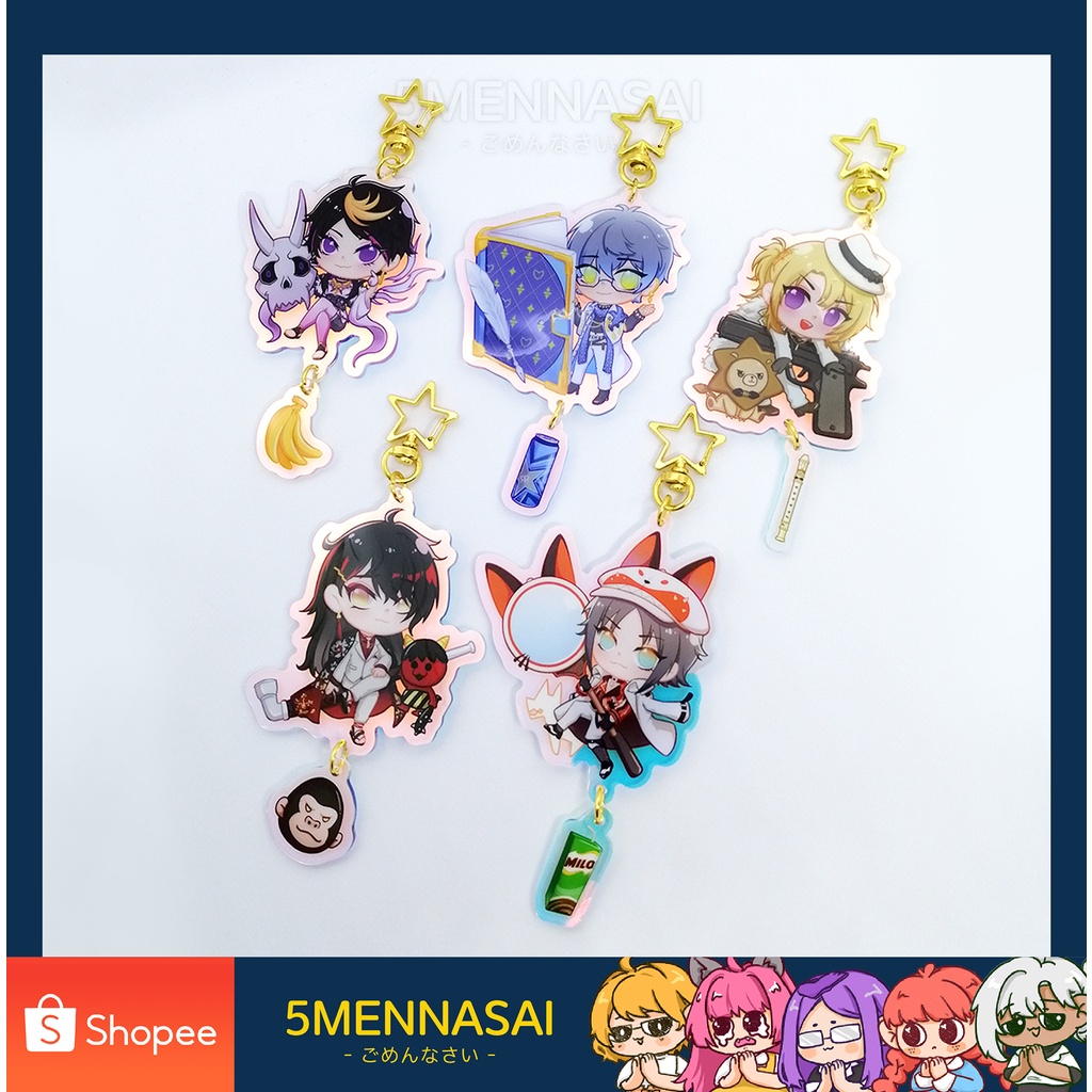 Vtuber LUXIEM Acrylic Keychains [Nijisanji EN] | Shopee Malaysia