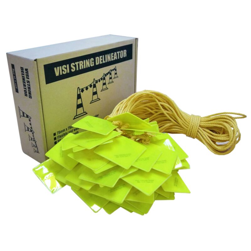 Reflective String Delineator with comply APAD spec.delineator.string ...