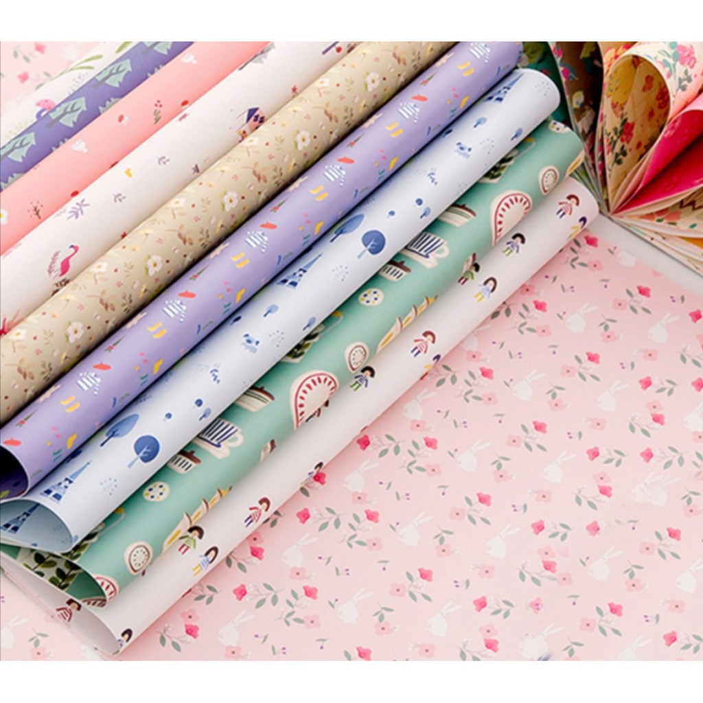 Gift Paper and card ( gift paper wrapping and simple notes for greeting ...