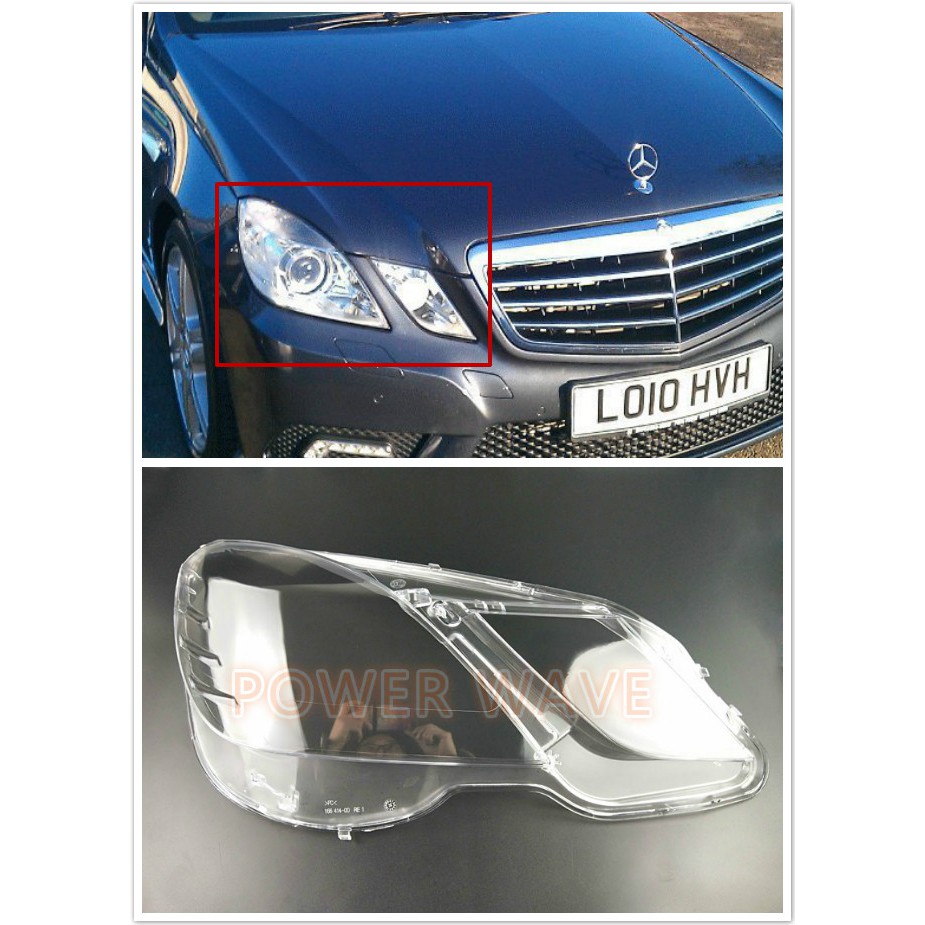 MERCEDES W212 2009-2012 E CLASS E200 HEADLAMP COVER HEADLAMP LENS ...