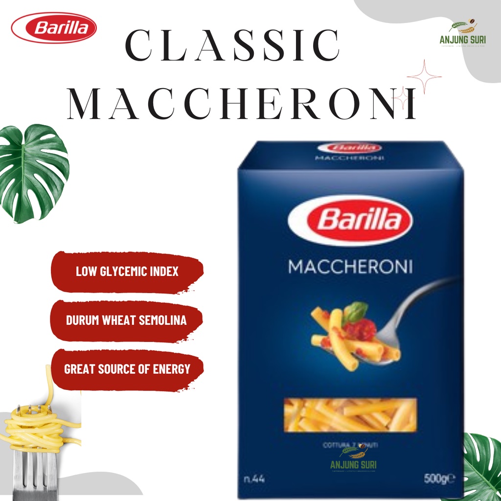 Barilla Maccheroni 500g Macaroni Pasta | Shopee Malaysia