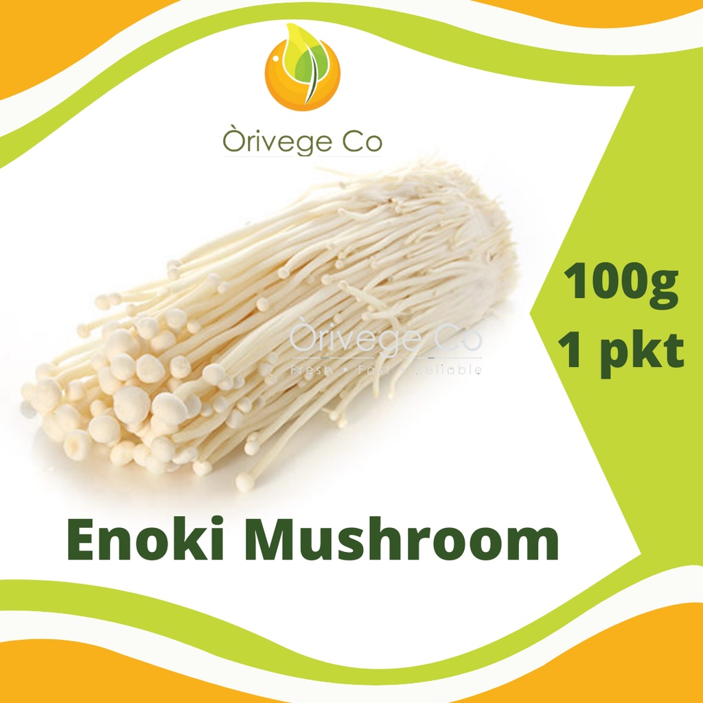 Enoki Mushroom / Enoki Cendawan / 金针菇 -1 pack (100g+/- ) 【Orivege Co ...