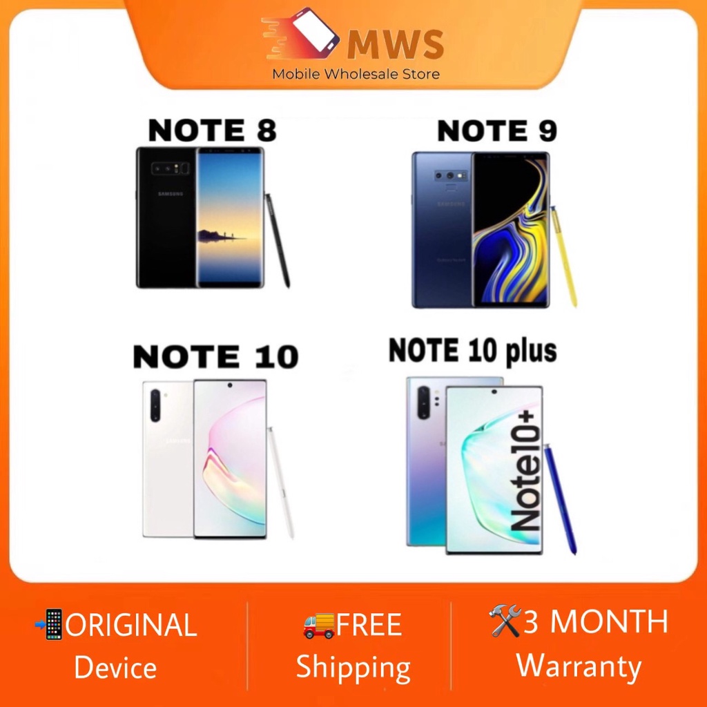 🚚🇲🇾🔥CRAZY DEALS🔥Samsung Galaxy Note 8 Note 9 Note 10 Note 10 Plus Snapdragon Gaming Android ...
