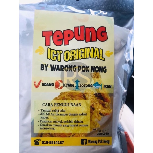 Tepung ICT ORIGINAL by WARONG POK NONG | Shopee Malaysia