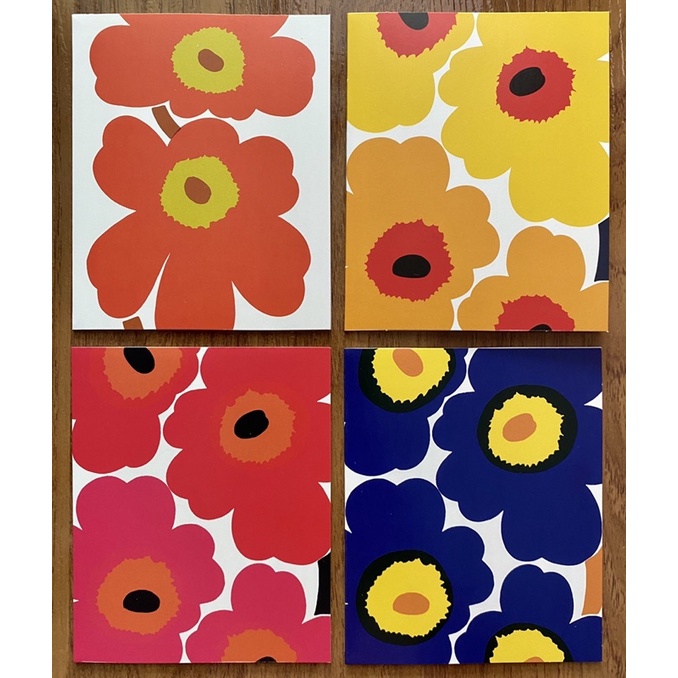 Marimekko Different Unikko 5 Greeting Card | Shopee Malaysia