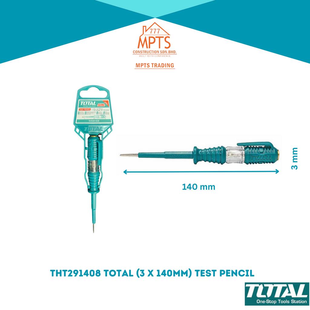 TOTAL TEST PENCIL THT291408 (3 X 140MM) | Shopee Malaysia