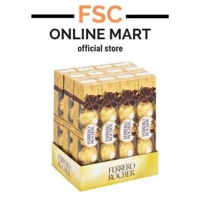 [FSC] Ferrero Rocher T5 (62.5gm x 12pkt) Gift Packs | Shopee Malaysia