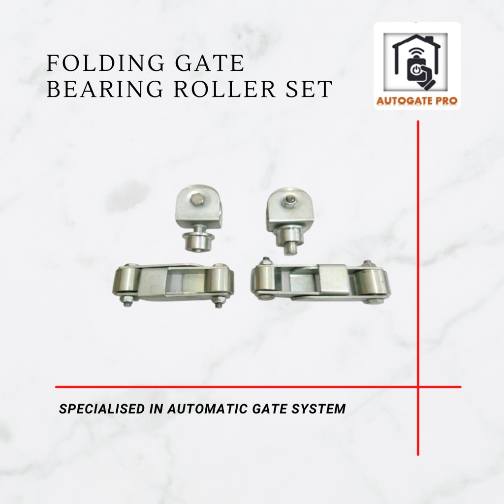 AUTOGATE :: FOLDING GATE BEARING ROLLER SET | Shopee Malaysia