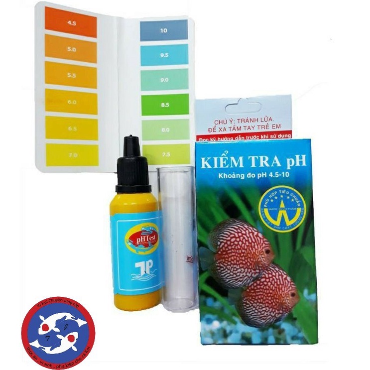 Ph Test Kit TP Test solution for aquariums, koi fish, goldfish, arowana ...
