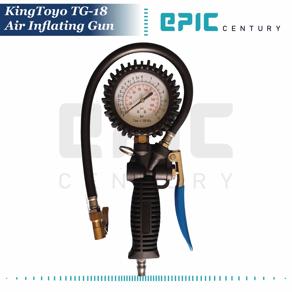 King Toyo Tire Inflating Gun Kt-Tg18 / Pump Angin / Pressure Angin ...