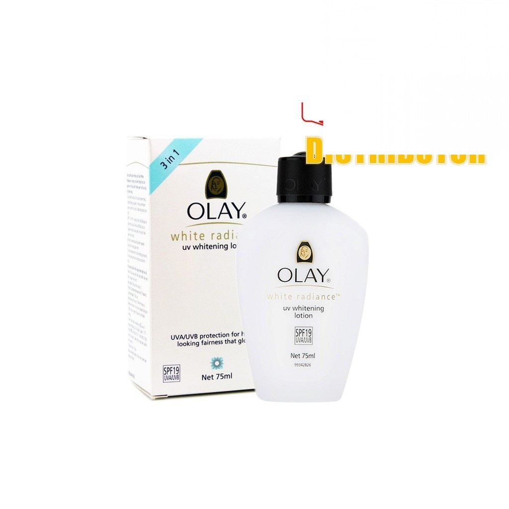 Olay White Radiance UV Whitening Lotion 75ML SPF 19 UVA / UVB ...