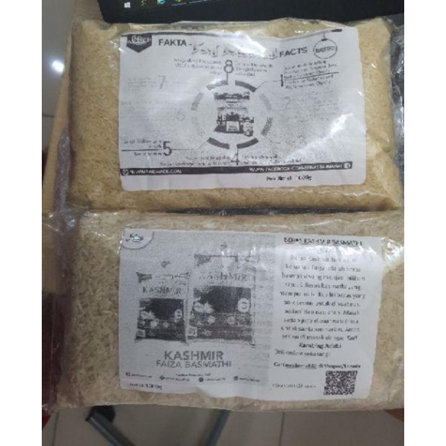 FAIZA BERAS BASMATHI - Faiza Rice - (repack), Basmati 1kg | Shopee Malaysia