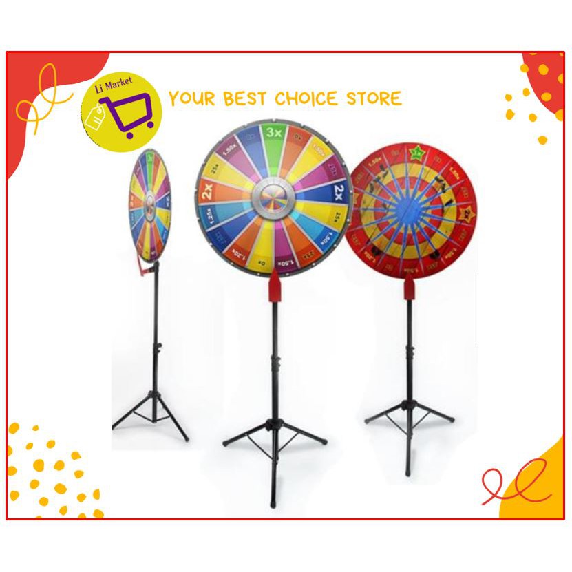 Fortune Wheel Stand + Printing + FREE Design | Shopee Malaysia
