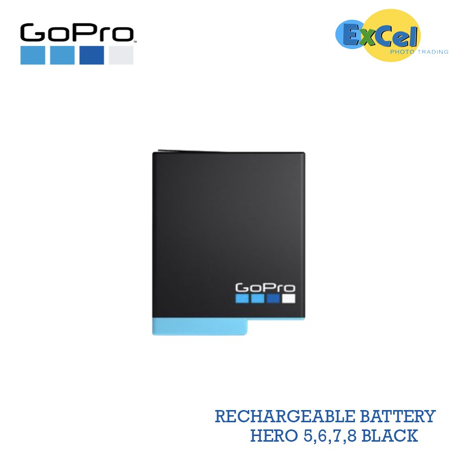 GOPRO RECHARGEABLE BATTERY FOR HERO 8/7/6/5 BLACK | Shopee Malaysia
