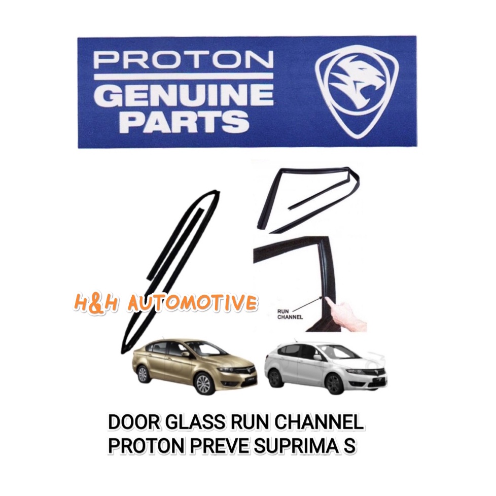 Original Proton Door Glass Run Channel for Proton PREVE SUPRIMA S ...