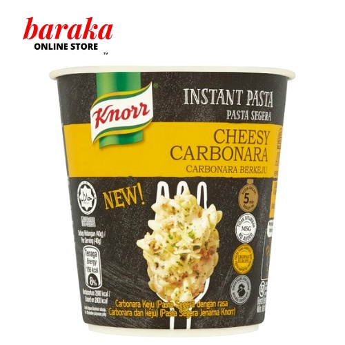 Knorr Instant Pasta Cheesy Carbonara 40g | Shopee Malaysia