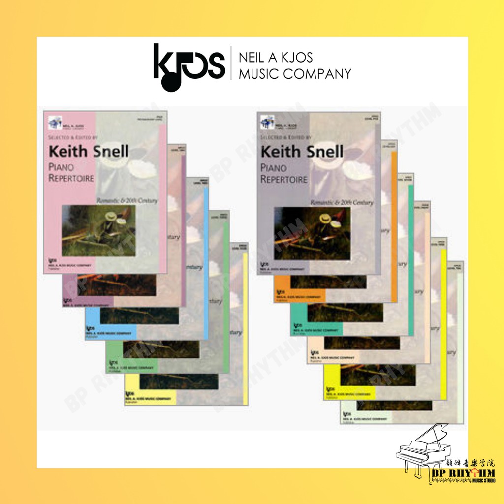 Keith Snell: Piano Repertoire: Romantic & 20th Century Preparatory ...
