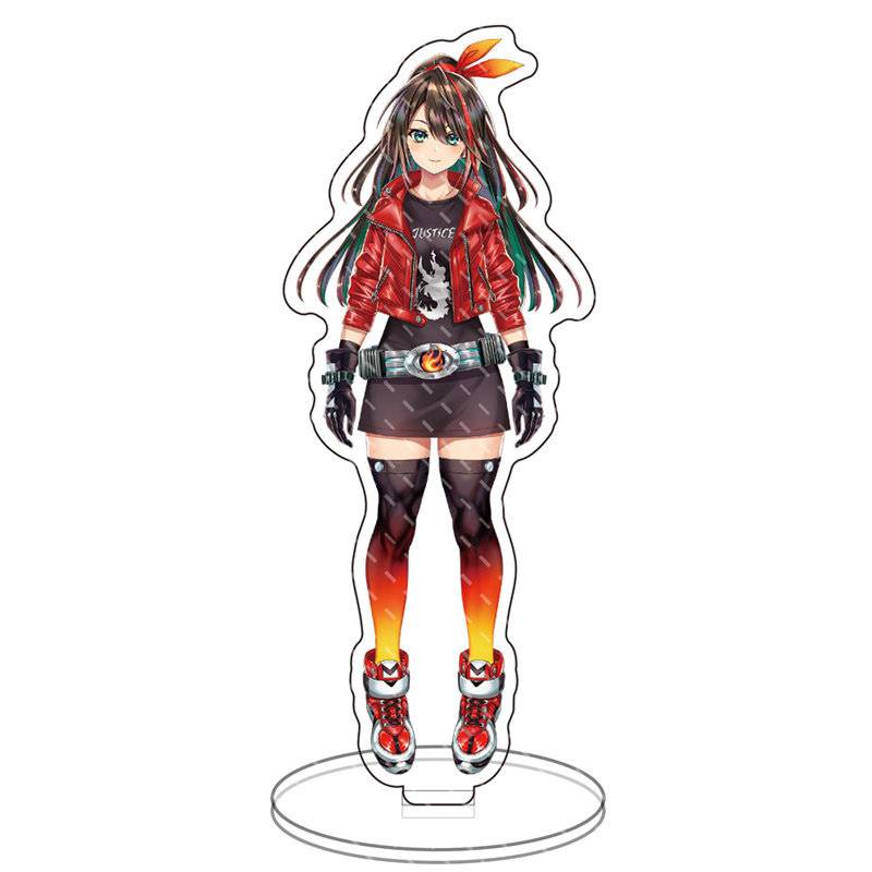 Comic ANYCOLOR Vtuber Figure LUXIEM Acrylic Model Toys Anime NIJISANJI ...