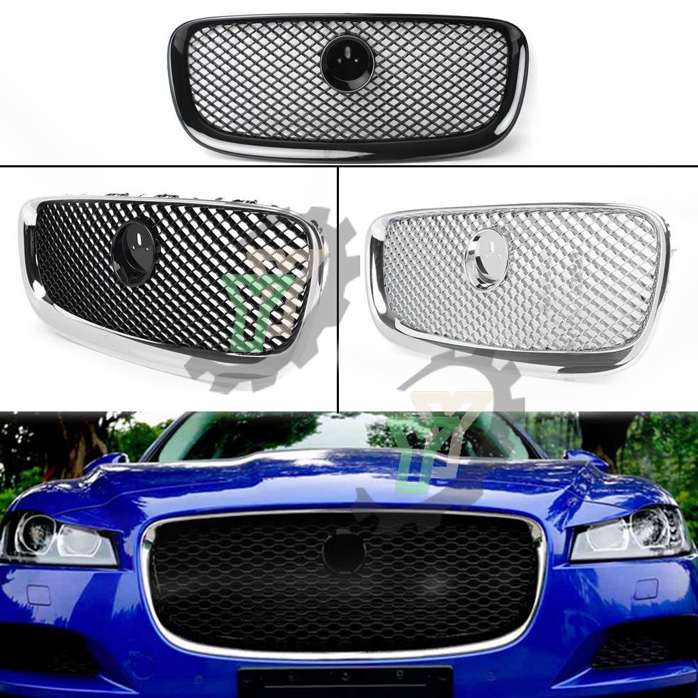 Car Front Grille Upper Radiator Grill Exterior Racing Grills Mesh Grid ...