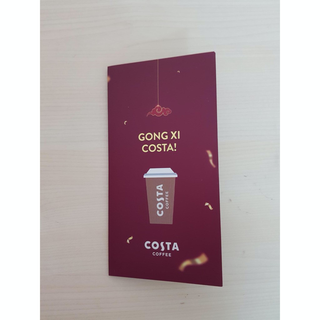 Costa Coffee Red Packet 2020/2024 | Shopee Malaysia