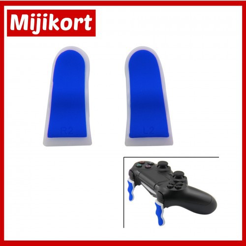 Playstation 4 PS4 L2 R2 Trigger Extended Buttons Kit - Blue+White (New) | Shopee Malaysia