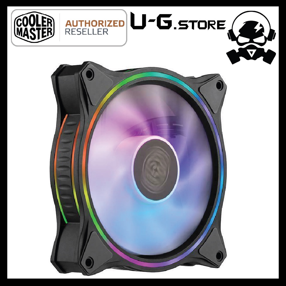 Cooler Master Chasis Fan Masterfan MF140 Halo (Dual Loop Addressable ...