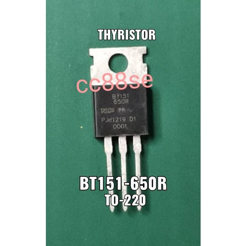 BT151-650R BT-151-650 TO-220 THYRISTOR SCR | Shopee Malaysia