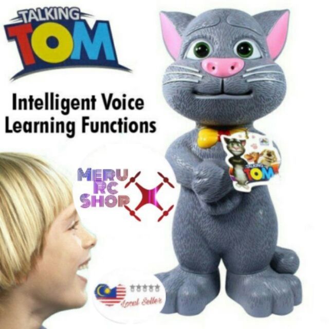 Talking Tom Cat / Intelligent Talking Tom | Shopee Malaysia