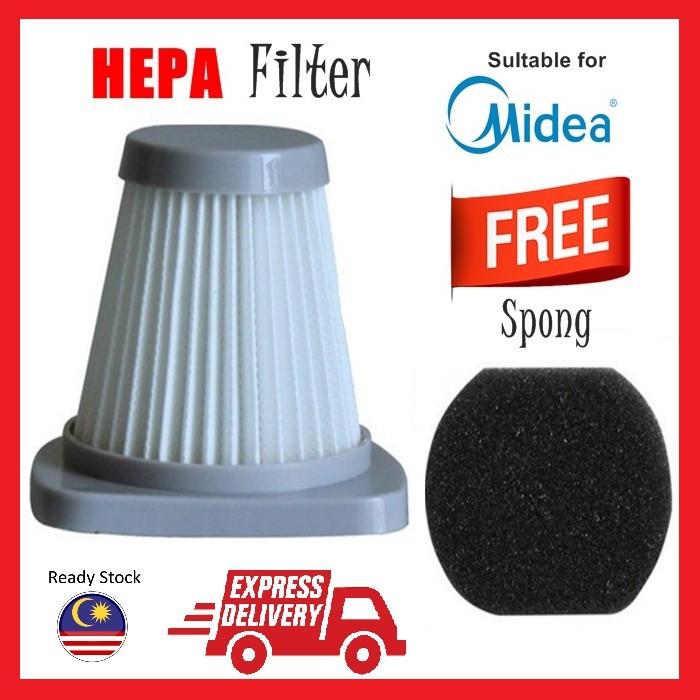 READY STOK Replacement HEPA Filter For Midea Sc861 Sc861A Vacuum ...