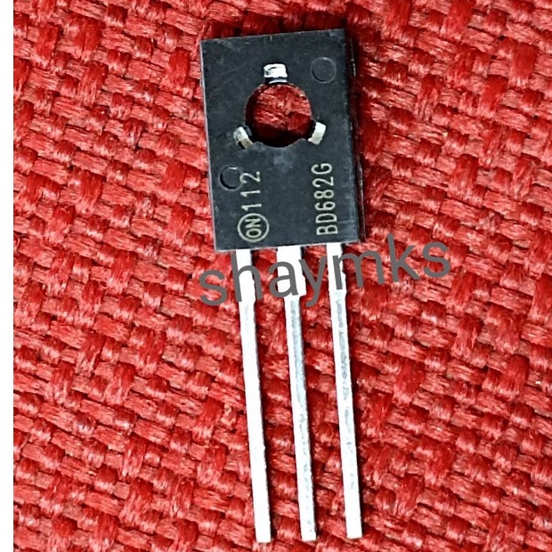 BD681 BD682 4.0 A, 100 V TO-126 PNP Darlington Bipolar Power Transistor ...