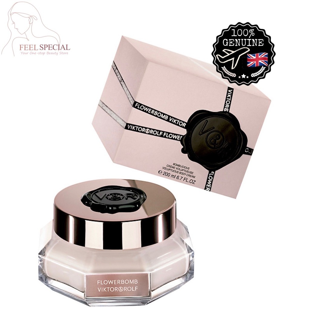 ️ UK | VIKTOR&ROLF Flowerbomb Body Cream (200ml) | Shopee Malaysia