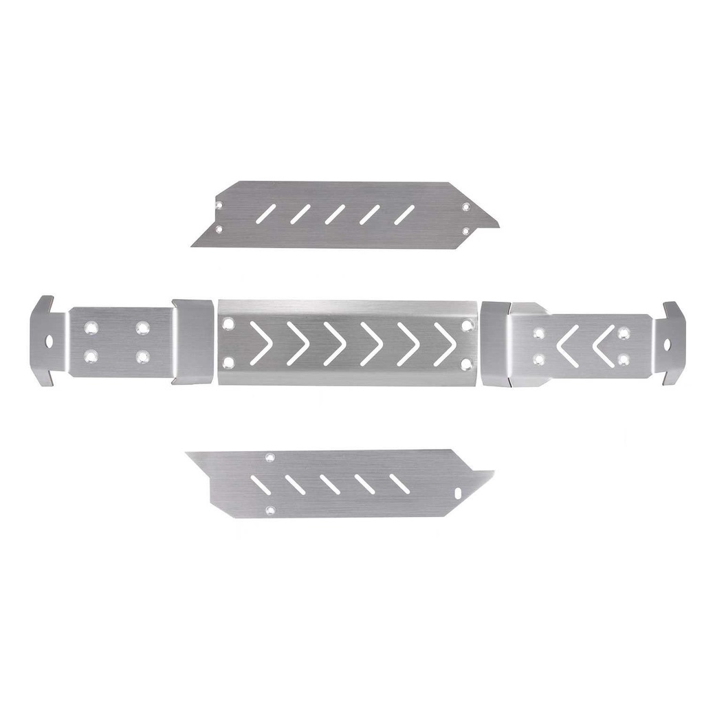 Stainless Steel Chassis Protection Plate for 1/10 TRAXXAS MAXX RC Car ...
