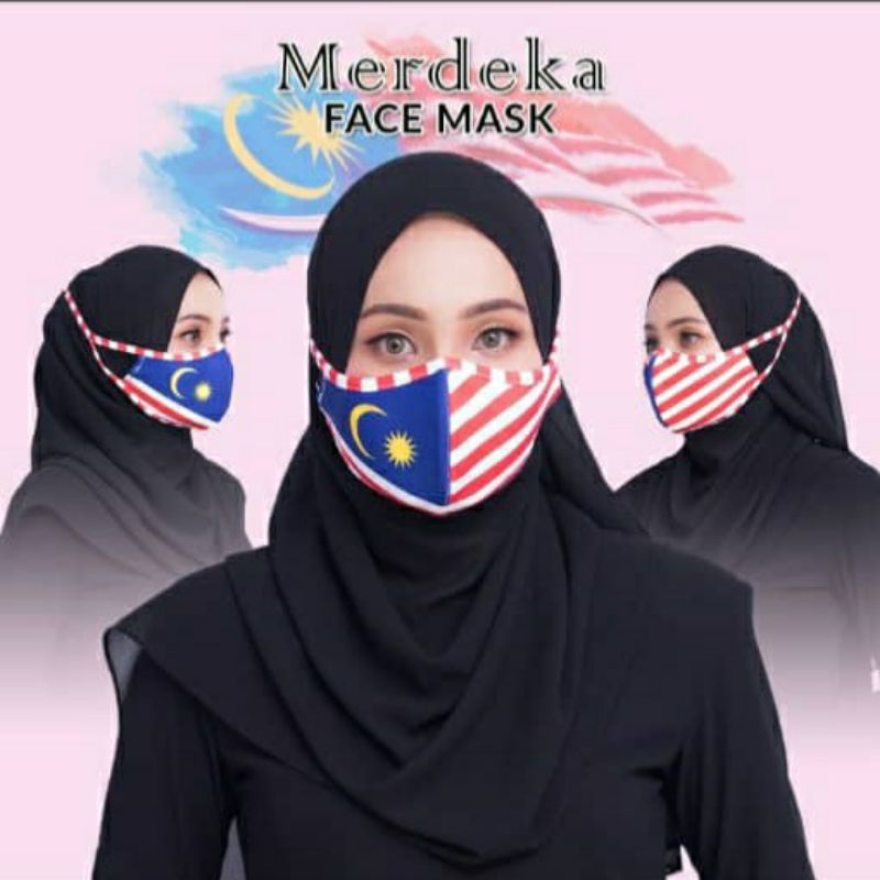 Merdeka Face Mask / Topeng Muka Merdeka | Shopee Malaysia