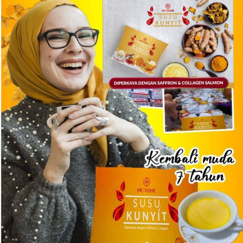 Susu Kunyit Supplement Kurus&Sihat Ibu Kembali Dara Nurrine Original ...