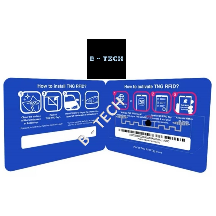 Touch 'n Go RFID Tag - self register - TNG own register | Shopee Malaysia