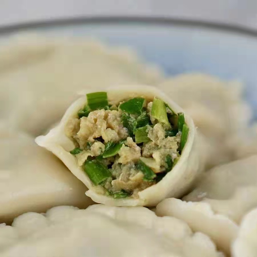 FROZEN NON HALAL PREMIUM DUMPLING 20 pcs 590gm+/- ( PORK & CHIVES ...