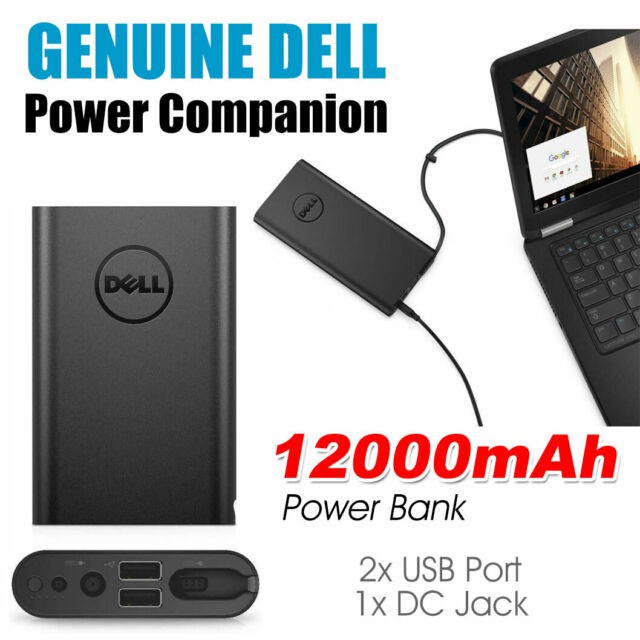 Dell Power Companion (12,000 mAh) - PW7015M - Notebook Power Bank (43Wh ...