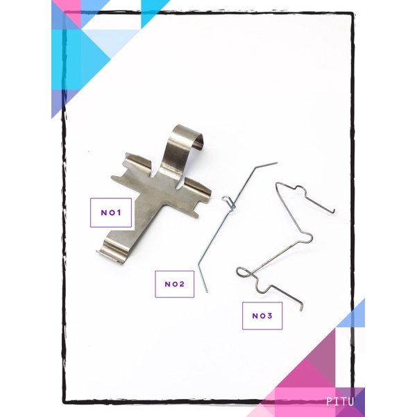 TOYOTA VIGO KUN25 CALIPER DISC PAD CLIP DISC PAD PIN SCREW | Shopee ...