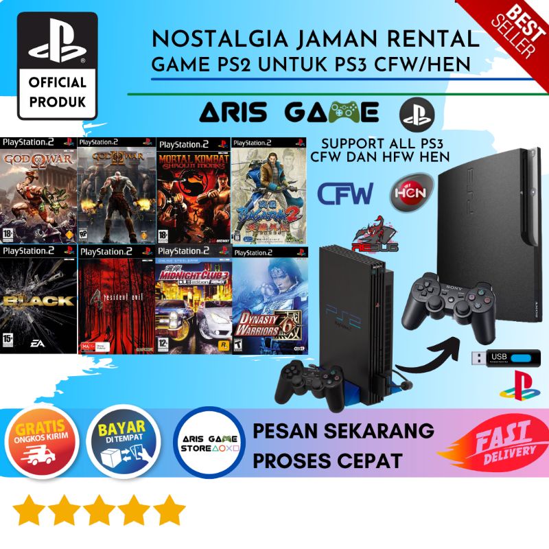 Ps2 GAME FOR PS3 CFW HFW HEN PS3 GAME | Shopee Malaysia