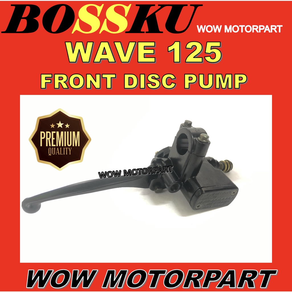 WAVE125 MASTER PUMP WITH LEVER WAVE 125 FRONT DIC PUMP WAVE125 BRAKE ...