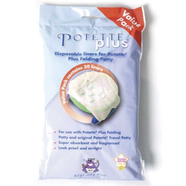 Potette Plus Biodegradable Liners - 30 pcs | Shopee Malaysia