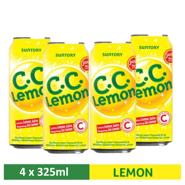 [Bundle of 4] CC Lemon Can 325ml | Shopee Malaysia