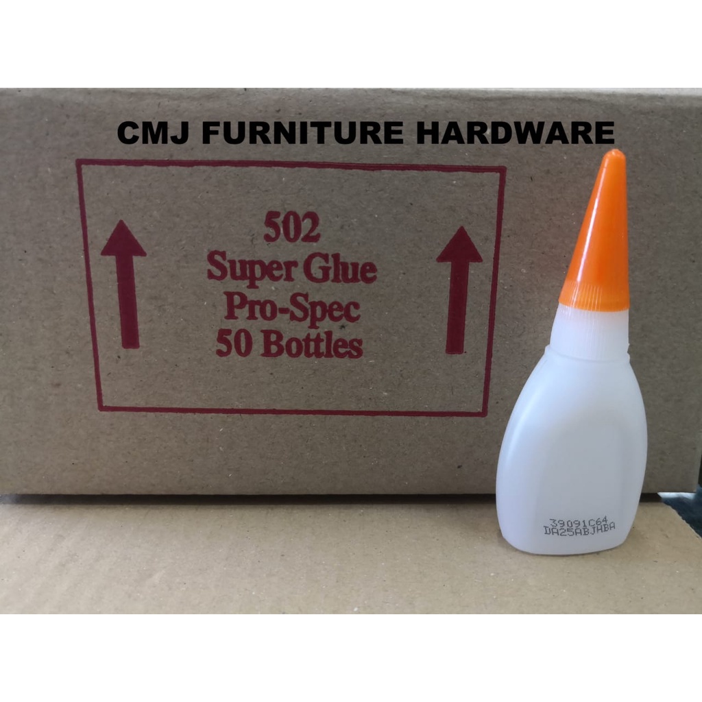 502 Super Glue Pro-Spec Quick Dry 3 Seconds Glue 25G / Gum Cepat Kering ...
