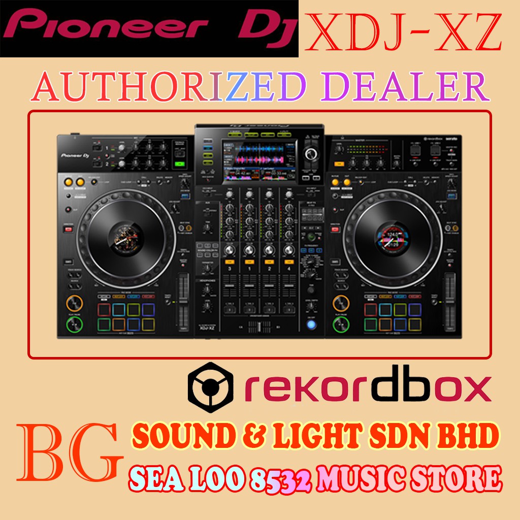 PIONEER XDJ-XZ PROFESSIONAL ALL IN ONE DJ SYSTEM (XDJXZ BLACK ...