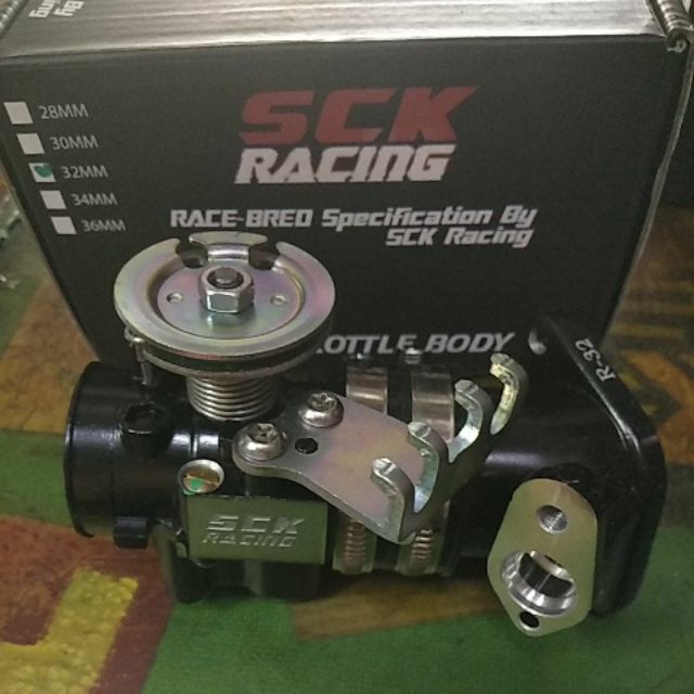 SCK throttle body Y15ZR/RS150 (32-40mm), NVX (30-34mm) | Shopee Malaysia