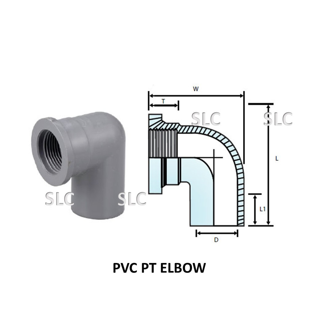 PVC Pipe Fitting 15mm 20mm 25mm Socket, Tee, Elbow, Plug, End Cap, Tank Connector, Valve PT ...