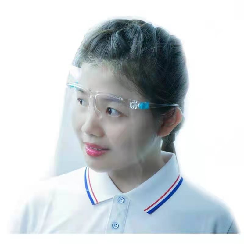 【READY STOCK】Transparent Face Shield Protective Mask with glasses cover ...